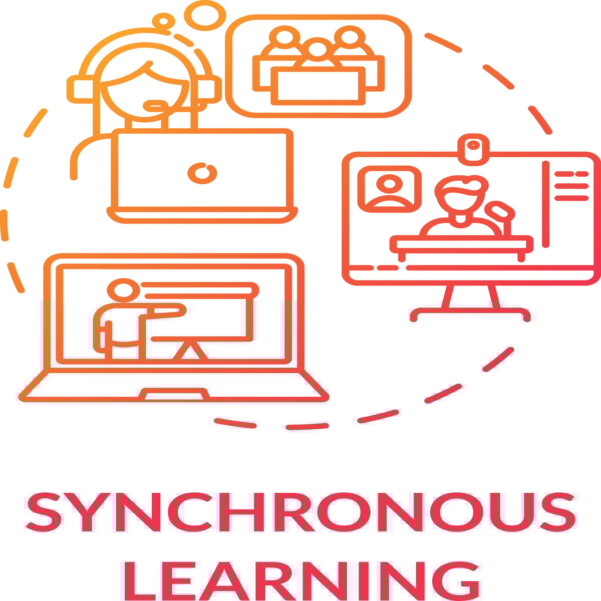 Synchronous and asynchronous learning with SmartClass HUB